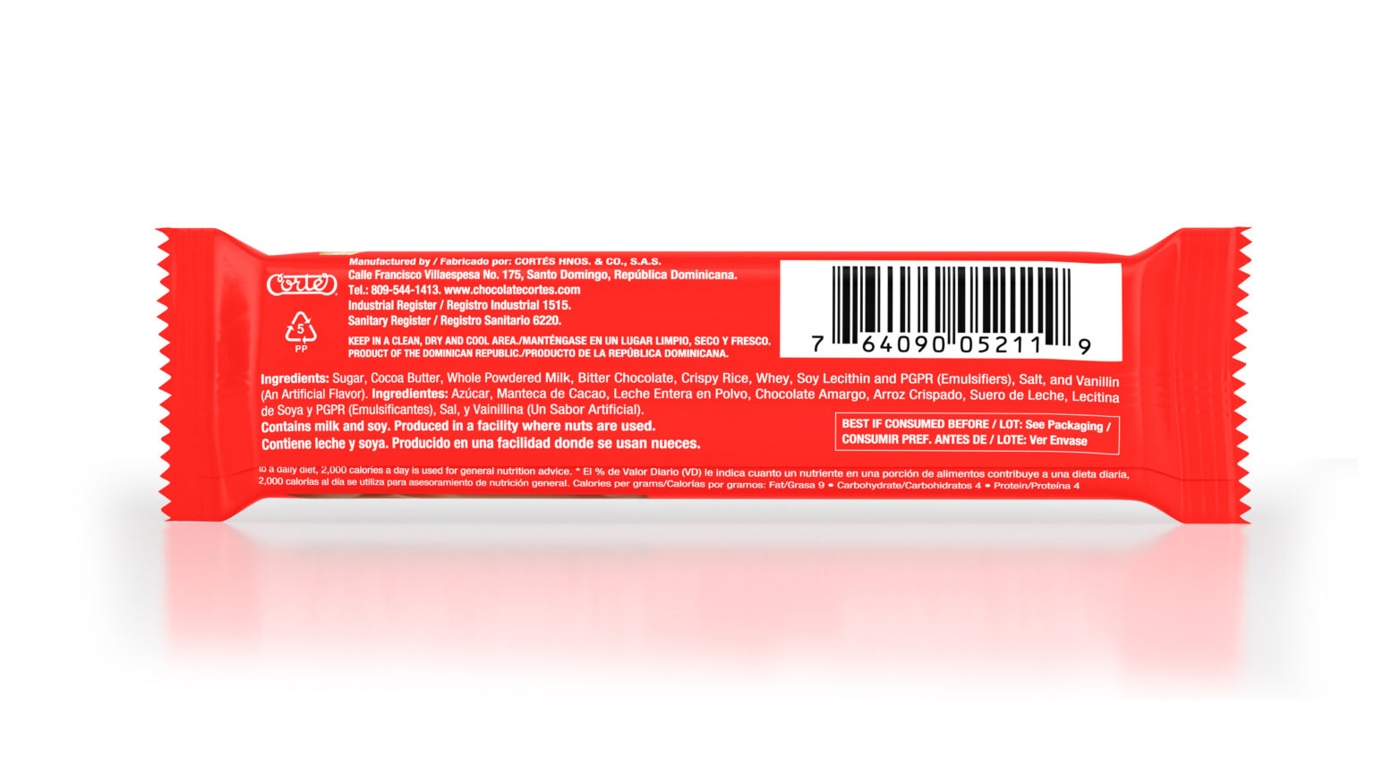 Crachi Chocolate Bars - Chocolate Cortés